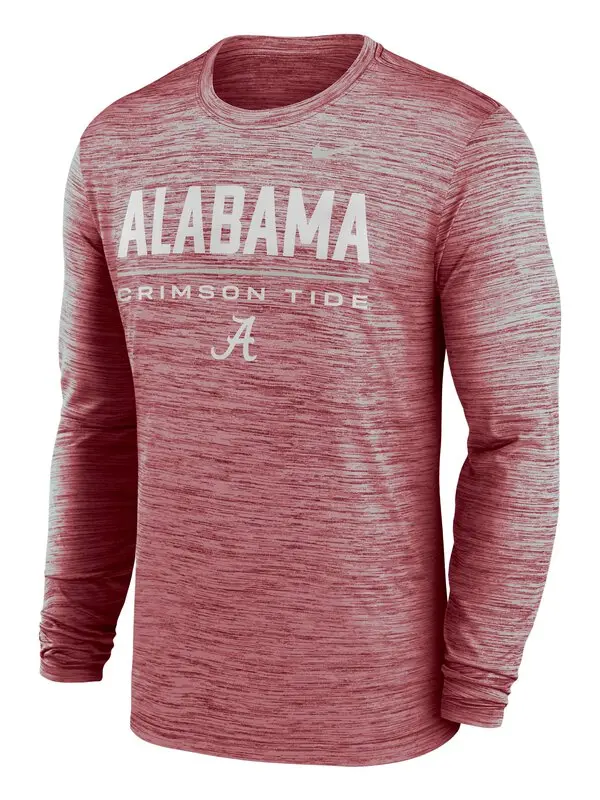Nike Alabama Sideline Velocity Dri-fit College T-shirt - Red