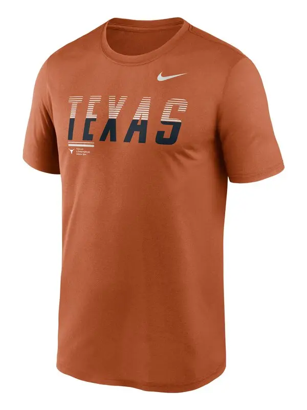 Nike Texas Sideline Legend Dri-fit College T-shirt - Orange