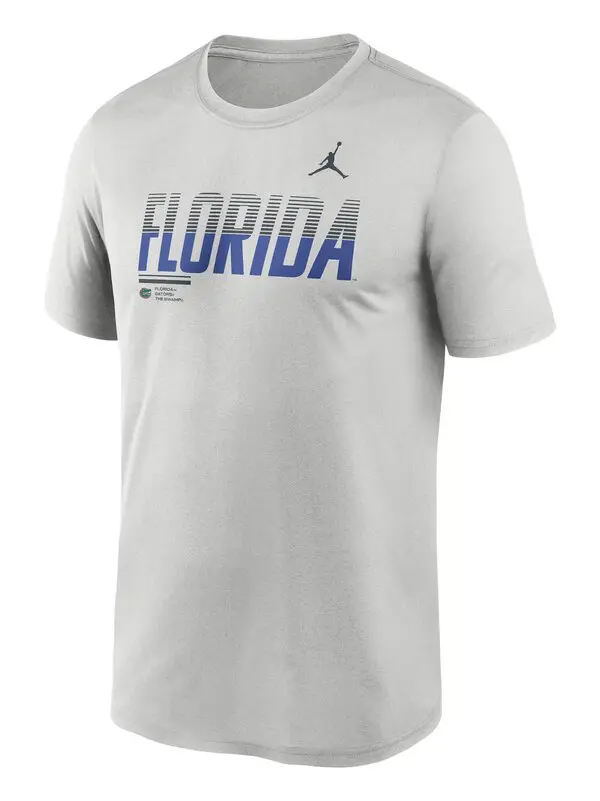 JORDAN Florida Sideline Legend Brand Dri-fit College T-shirt - Grey