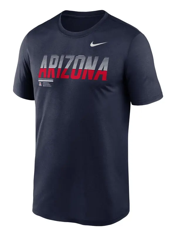 Nike Arizona Sideline Legend Dri-fit College T-shirt - Blue