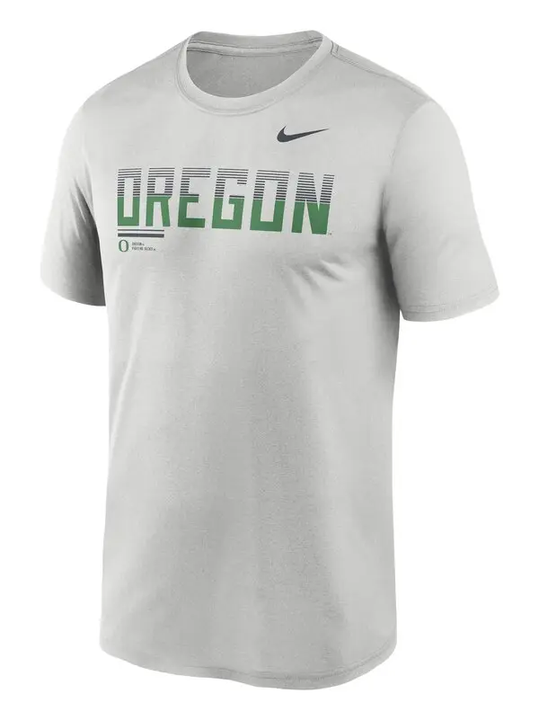 Nike Dri-fit Oregon College T-shirt - Grey