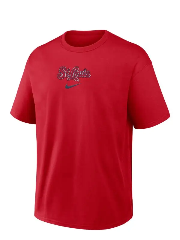 Nike St. Louis Cardinals City Name Max90 Mlb T-shirt - Red