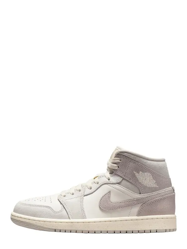 JORDAN 1 Mid Se High Top Sneakers - Grey