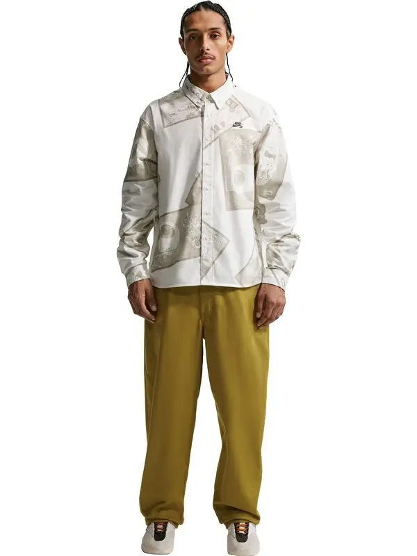 Nike Loose Denim Skate Pants - Green
