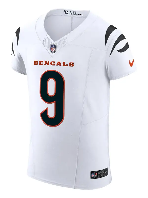 Nike Joe Burrow Cincinnati Bengals Elite Football Jersey - White