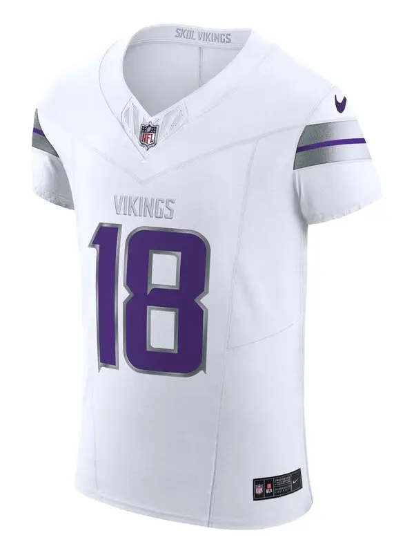 Nike Justin Jefferson Minnesota Vikings Nfl Elite Football Jersey - White