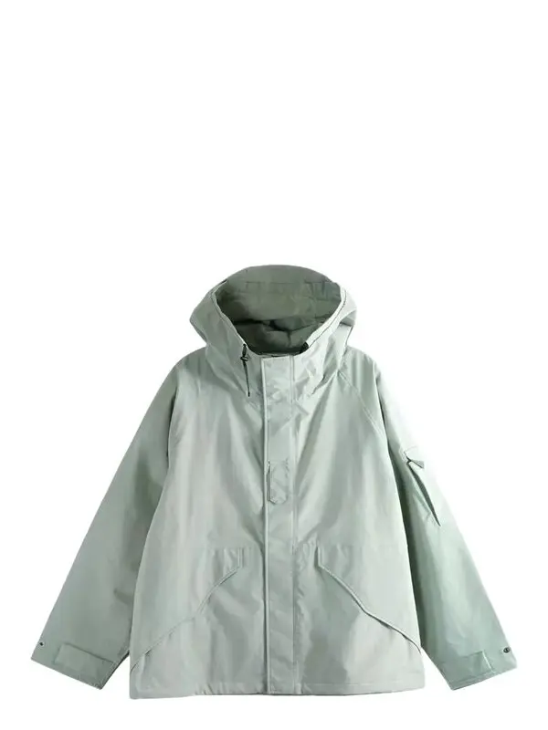 Nanamica Hooded Raglan-sleeve Jacket - Green