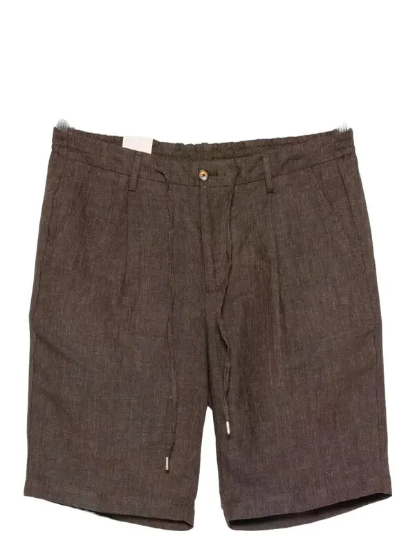 BRIGLIA 1949 Chino Shorts - Brown