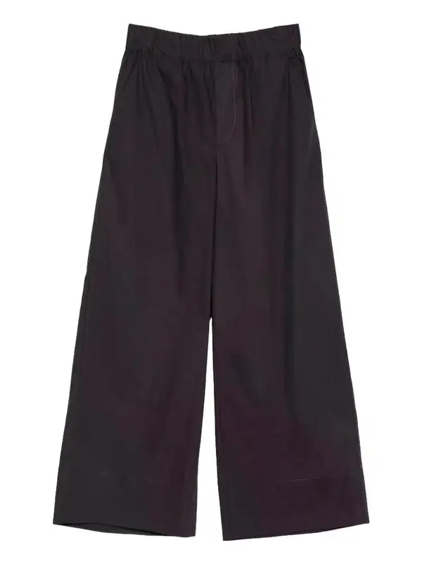 SUSANNE BOMMER Wide-leg Trousers - Purple