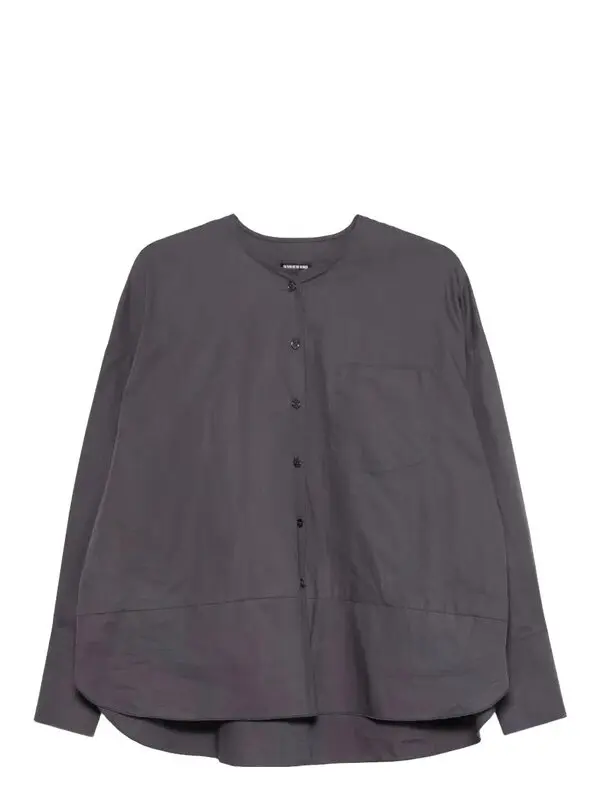 SUSANNE BOMMER Button-up Blouse - Grey