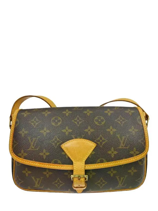 LOUIS VUITTON 2001 Monogram Sologne Shoulder Bag - Brown