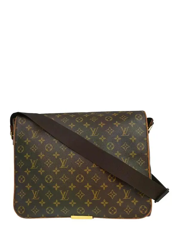 LOUIS VUITTON 2007 Monogram Abbesses Messenger Bag - Brown