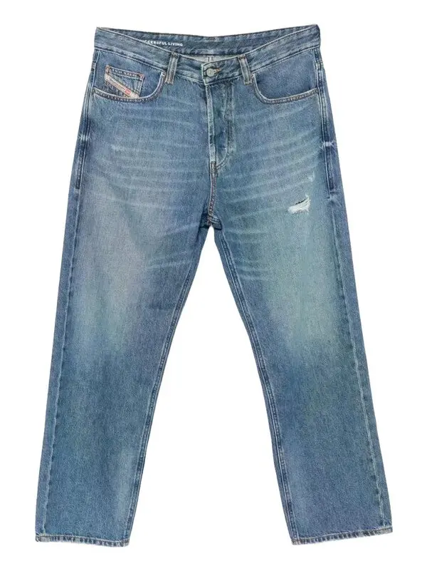 DIESEL® D-macs 2024 Distressed Jeans - Blue
