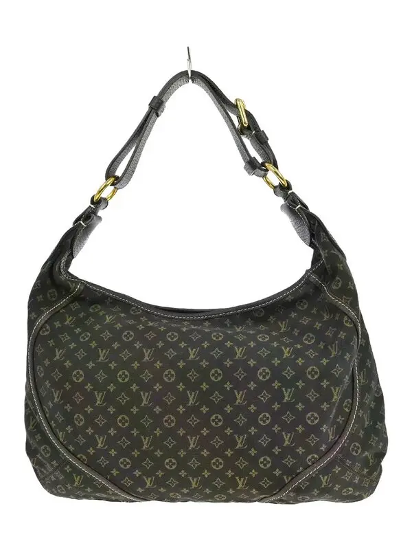 LOUIS VUITTON 2000 Mm Monogram Mini Lin Manon Shoulder Bag - Black