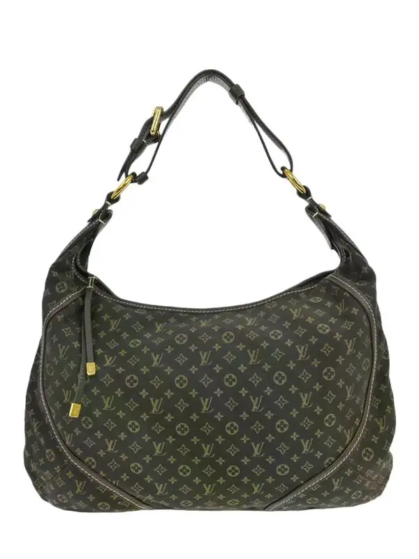 LOUIS VUITTON 2000 Mm Monogram Mini Lin Manon Shoulder Bag - Black