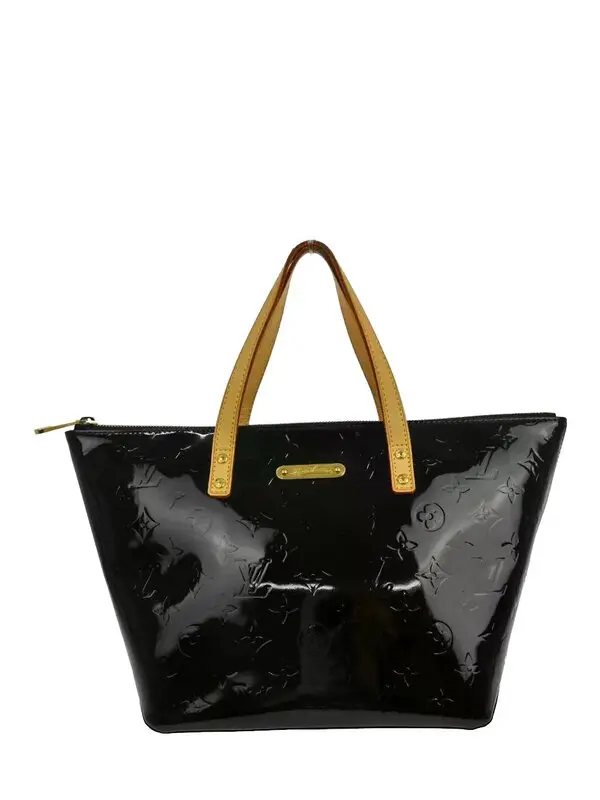LOUIS VUITTON 2008 Pm Monogram Vernis Bellevue Handbag - Black