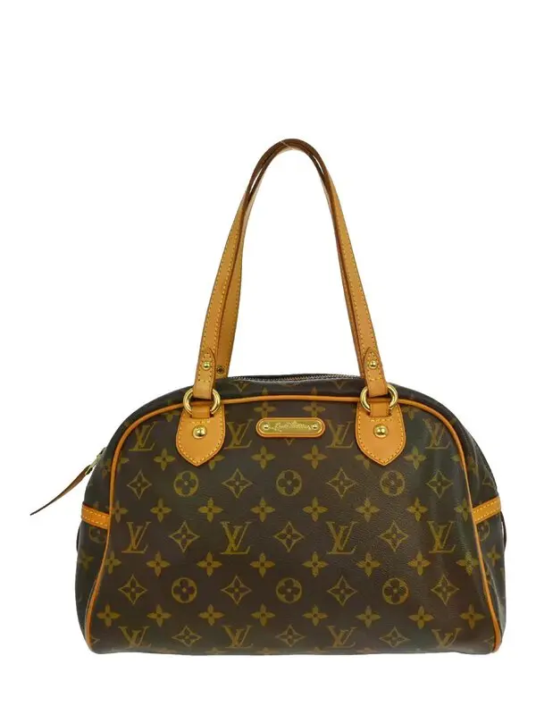 LOUIS VUITTON 2007 Pm Monogram Montorgueil Handbag - Brown