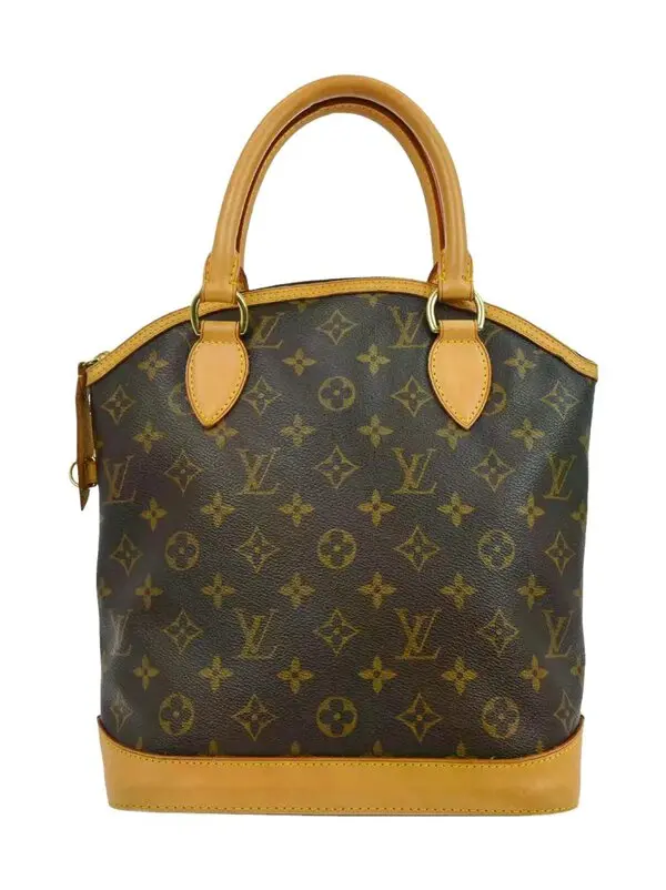LOUIS VUITTON 2006 Monogram Lockit Tote - Brown