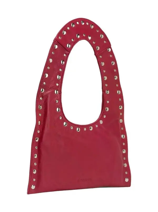 Gimaguas Mini Franca Stud-embellished Tote - Red