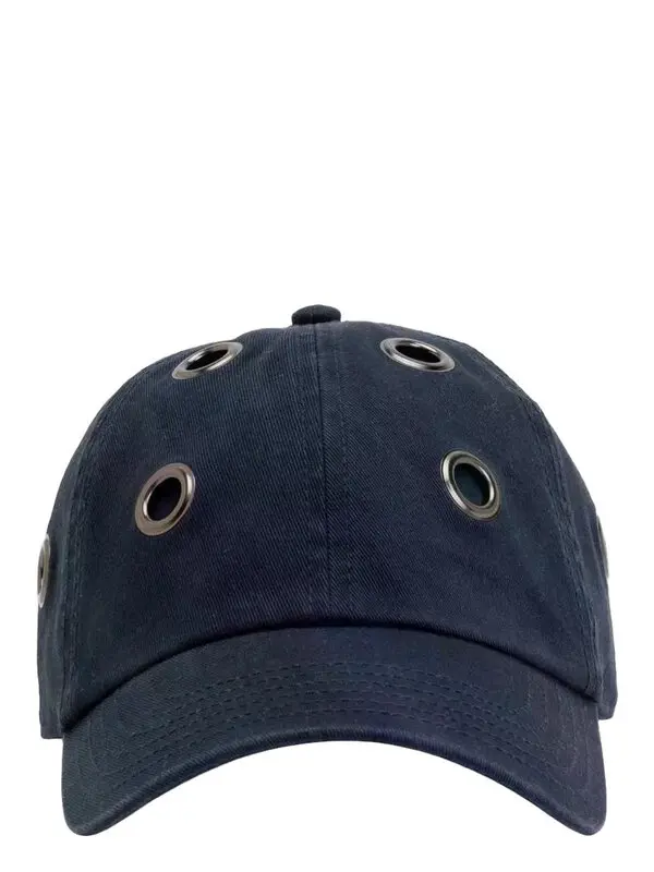 Gimaguas Eyelets-embellished Cap - Blue