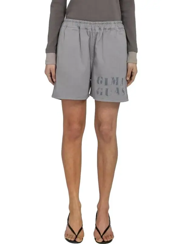 Gimaguas Logo-print Shorts - Grey