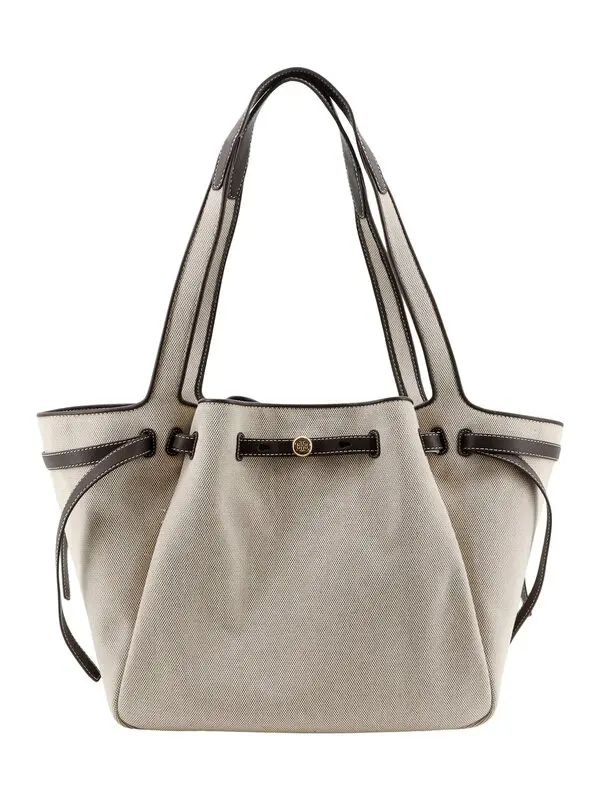 Tory Burch Romy Canvas Tote - Beige