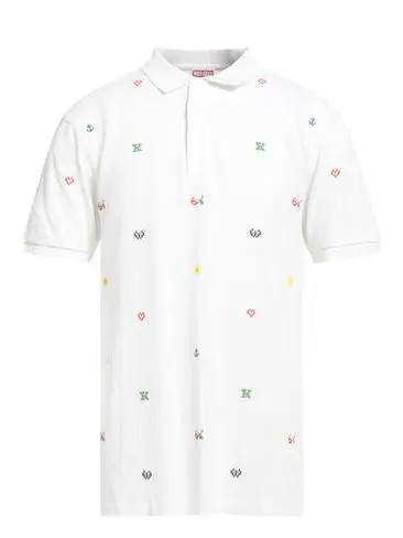 Kenzo Polo Shirt Size Cotton - White