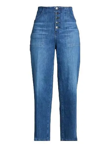 Veronica Beard Straight-leg Jeans - Blue