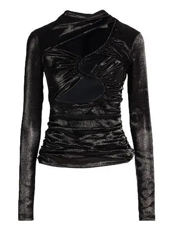 Isabel Marant Lamé Top - Black