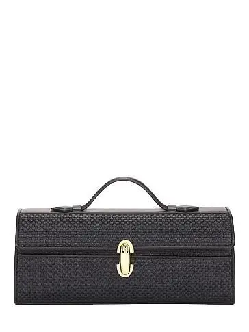 Savette Slim Symmetry Pochette Bag - Black
