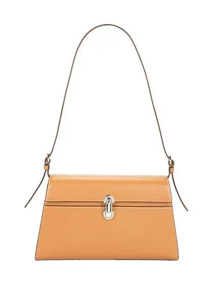 Savette Symmetry Shoulder Bag - Saddle