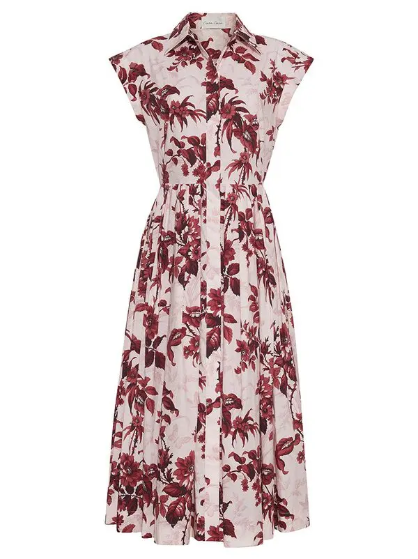 Cara Cara Octavia Midi Shirtdress - Windsor Blush