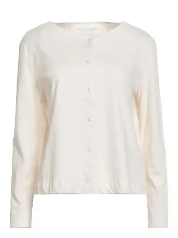 Majestic Filatures Cotton Jersey Cardigan - Ivory
