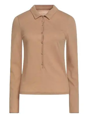 Majestic Filatures Organic Cotton Cashmere Polo Shirt - Beige