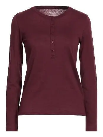 Majestic Filatures T-shirt In Organic Cotton And Cashmere - Purple