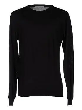 DANIELE ALESSANDRINI Wool Sweater - Black