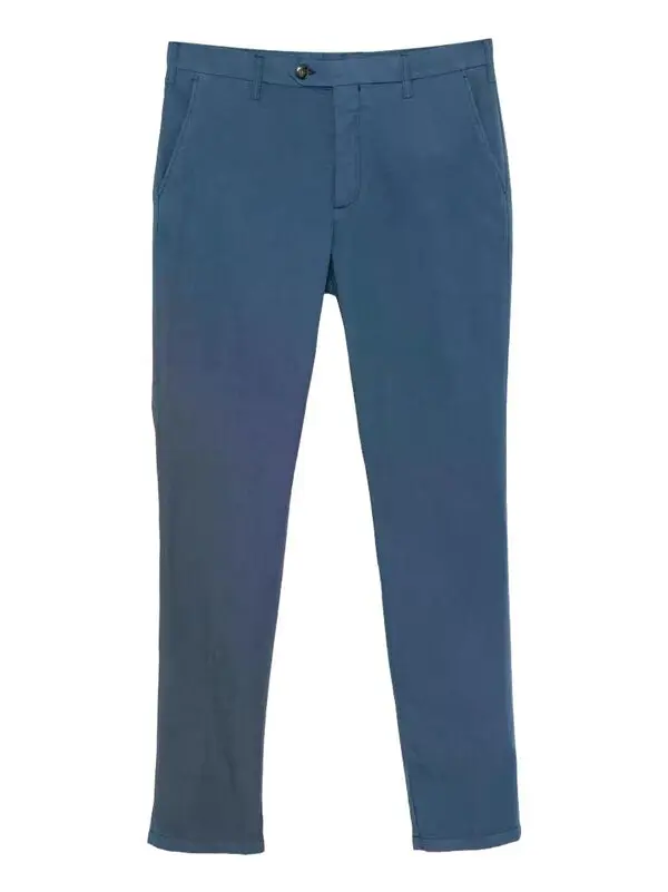 Canali Button-fastening Trousers - Blue