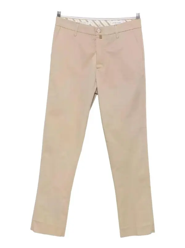 Jacob Cohen Logo-patch Trousers - Neutrals