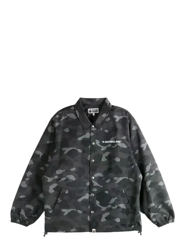 A BATHING APE Camouflage Print Jacket - Black