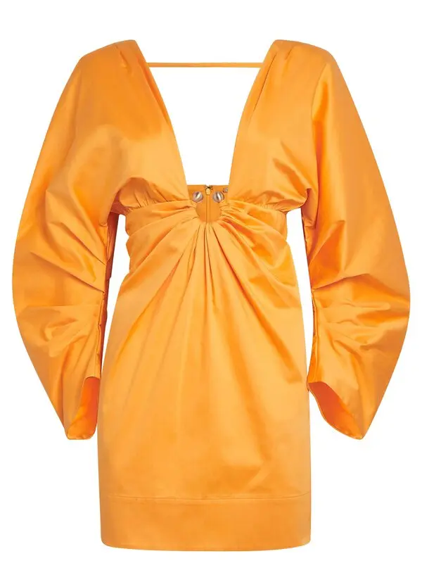 Cult Gaia Questra Mini Dress - Yellow