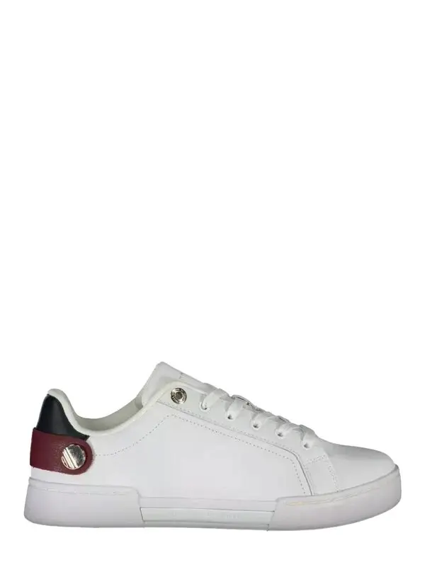 Tommy Hilfiger Leather Sneakers - White