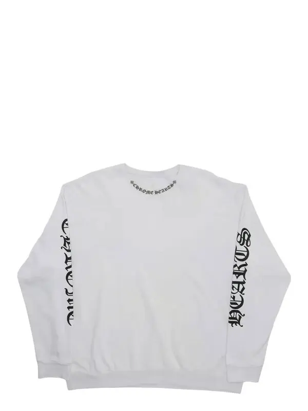 Chrome Hearts Logo-print Long Sleeve T-shirt - White