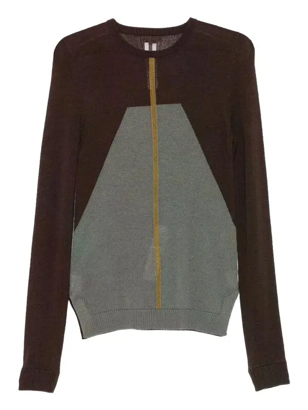 Rick Owens Crew-neck Sweater - Brown