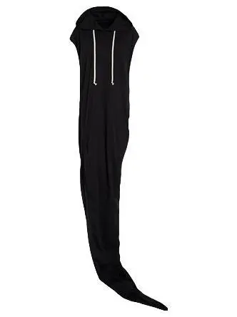 Rick Owens Cotton Maxi Dress - Black