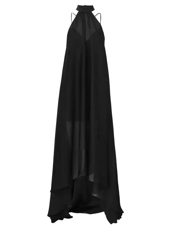 IL VOLO Luma Halterneck Dress - Black