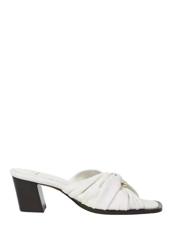 Paul Smith Ruched Ring-detail Sandals - Neutrals