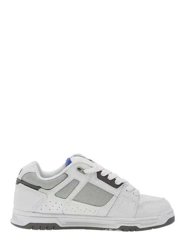 DC SHOES Stag Panelled Logo-patch Sneakers - White