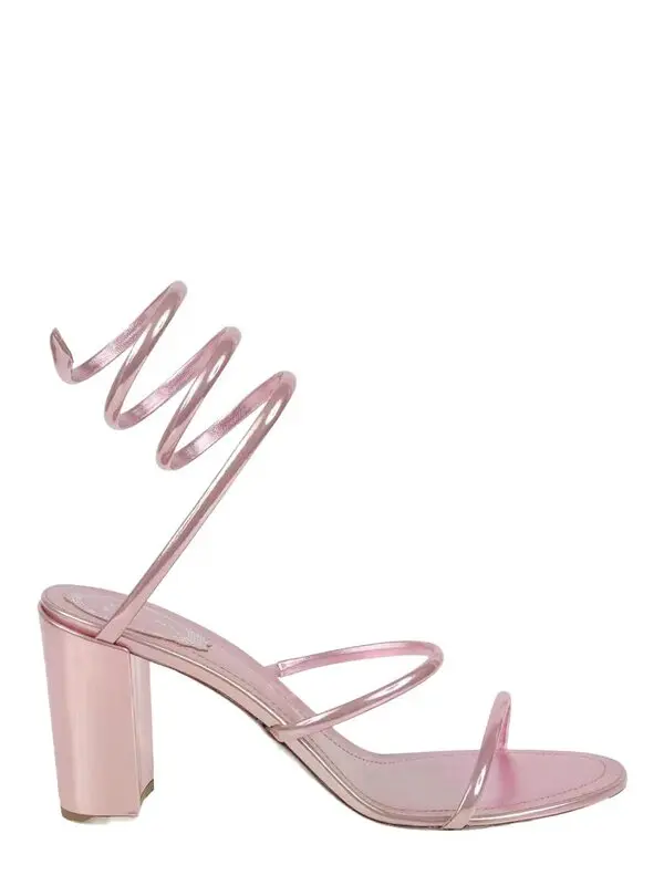Rene Caovilla Cleo Heeled Sandals - Pink
