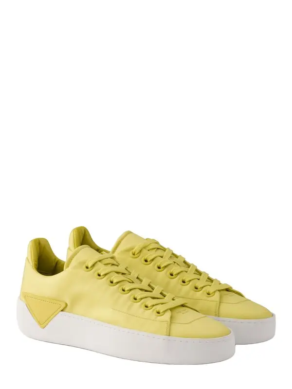 Prada Court Re-nylon Sneakers - Pineapple