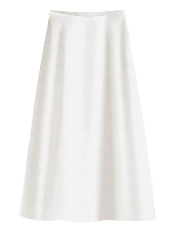 LORDS OF HARLECH Marni Fluid Midi Skirt - White